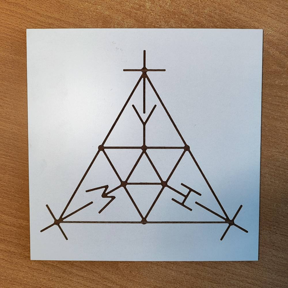 17. SCAP | Gráfico Radiestésico em MDF – TILGUTI
