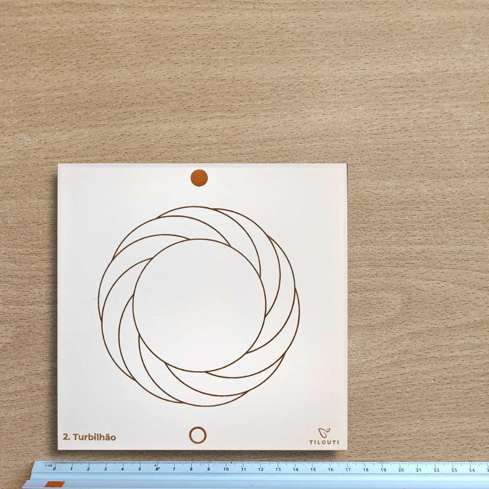 02. Turbilhão | Gráfico Radiestesia em MDF – TILGUTI